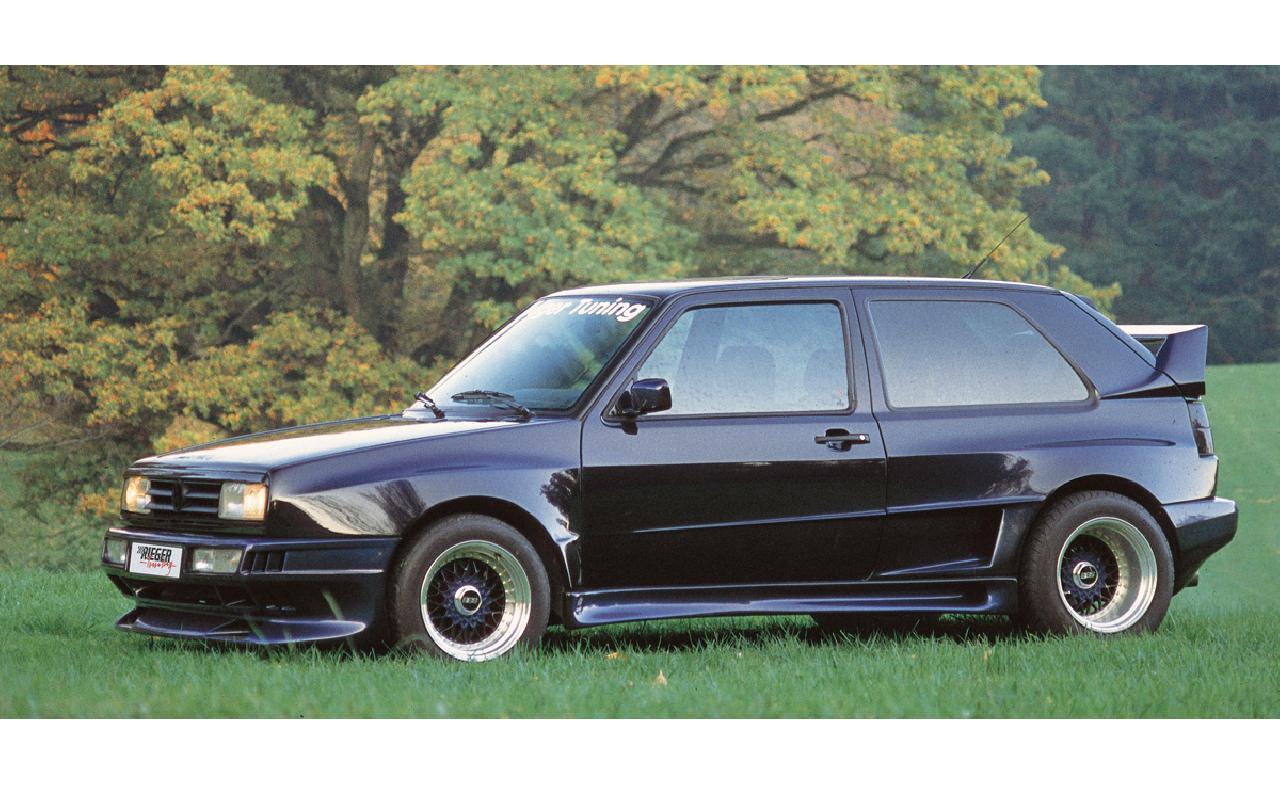 RIEGER TUNING Kit complet large GTO en GFK pour VW Golf 2