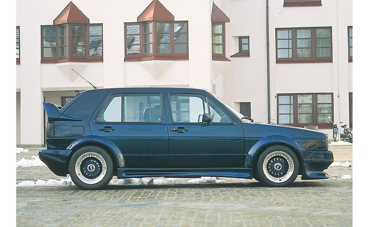 RIEGER TUNING Kit complet large GTO en GFK pour VW Golf 2