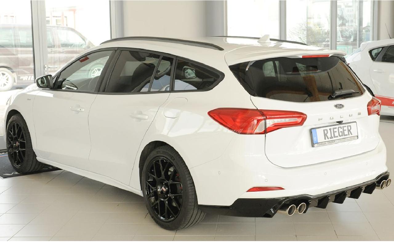 RIEGER TUNING Diffuseur AR pour FORD Focus 4 (DEH) ST/ST-Line (2018 ...