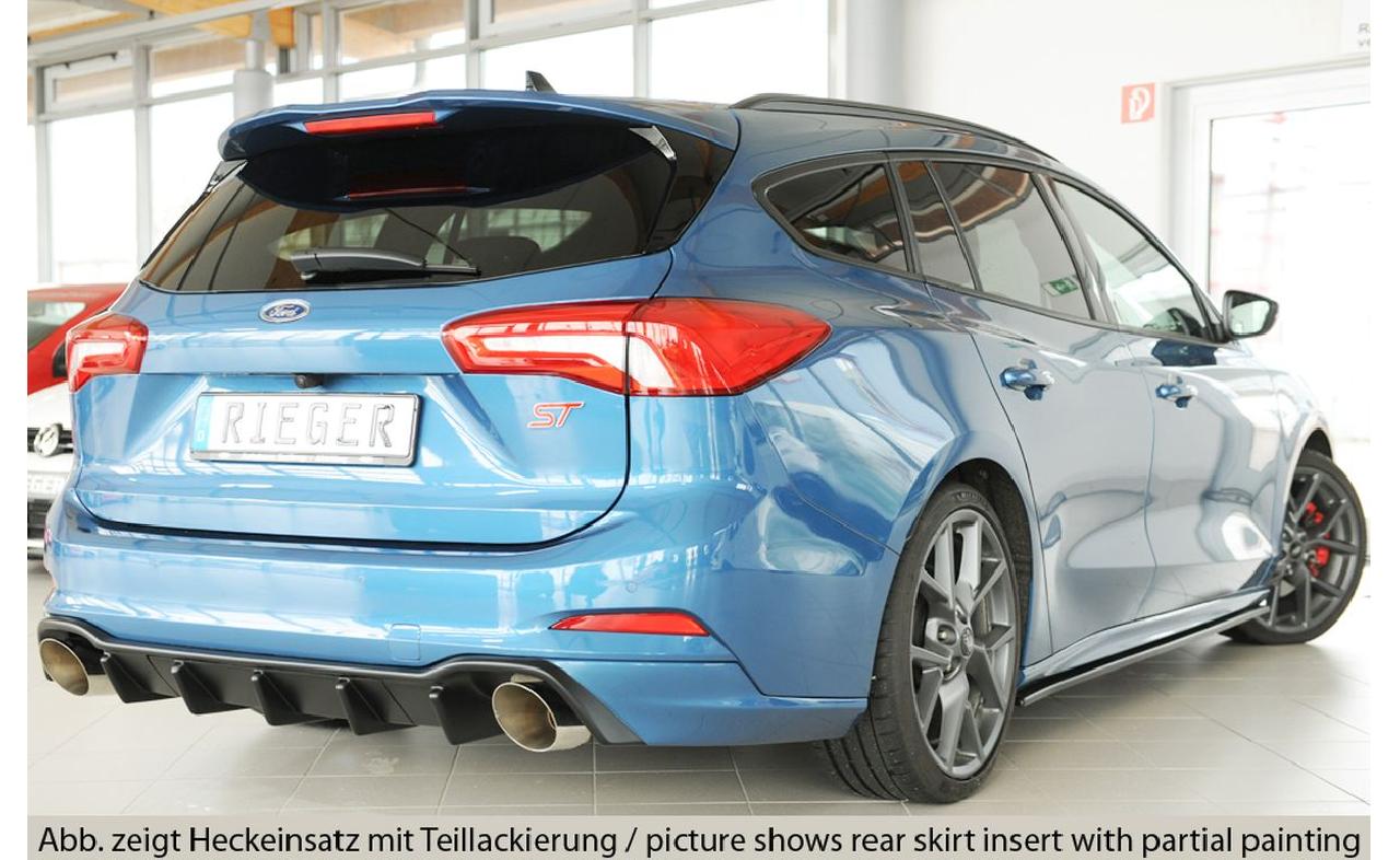 RIEGER TUNING Diffuseur AR pour FORD Focus 4 (DEH) ST/ST-Line (2018 ...