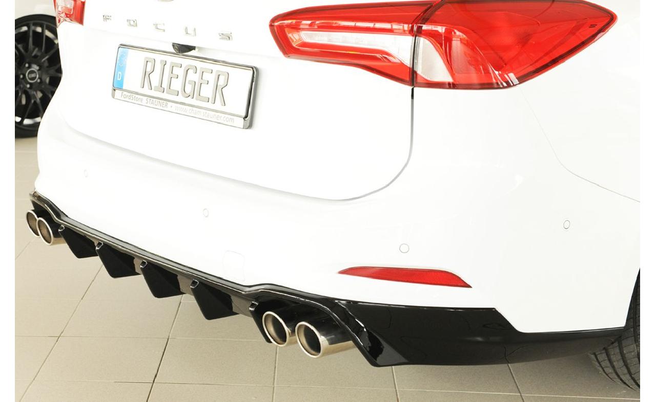 RIEGER TUNING Diffuseur AR pour FORD Focus 4 (DEH) ST/ST-Line (2018 ...