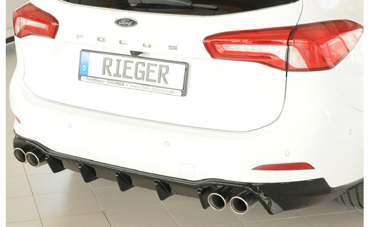 RIEGER TUNING Diffuseur AR pour FORD Focus 4 (DEH) ST/ST-Line (2018 ...