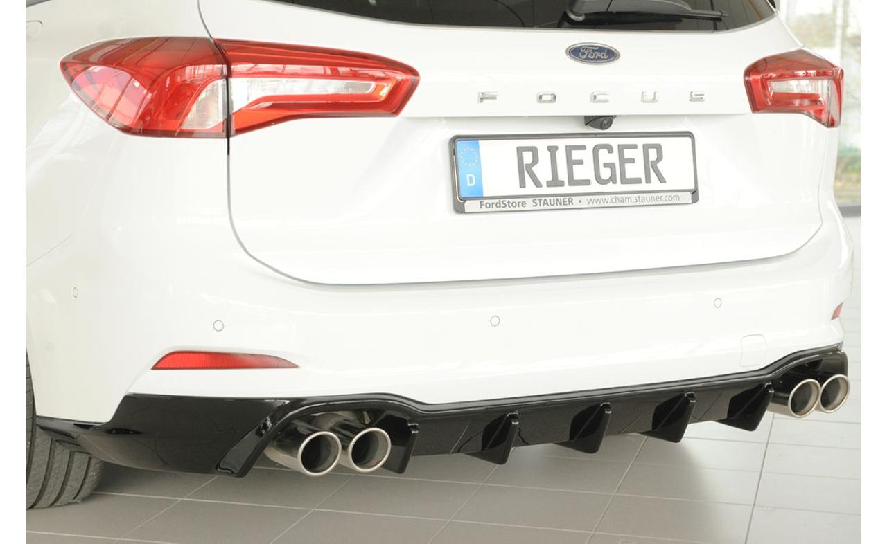 RIEGER TUNING Diffuseur AR pour FORD Focus 4 (DEH) ST/ST-Line (2018 ...