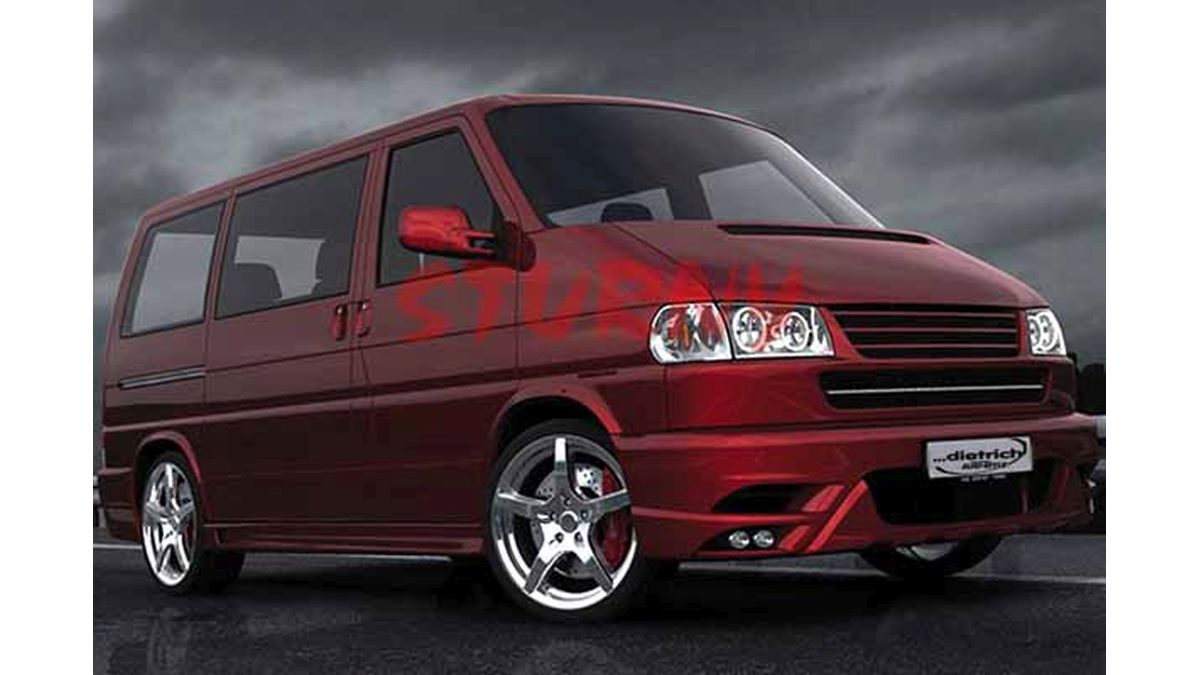 DIETRICH Jeu de bas de caisse pour VW Bus T4 châssis court (tous modèles)