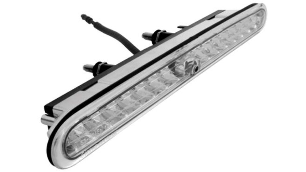 Feu stop 14 LEDs chrome pour Peugeot 206