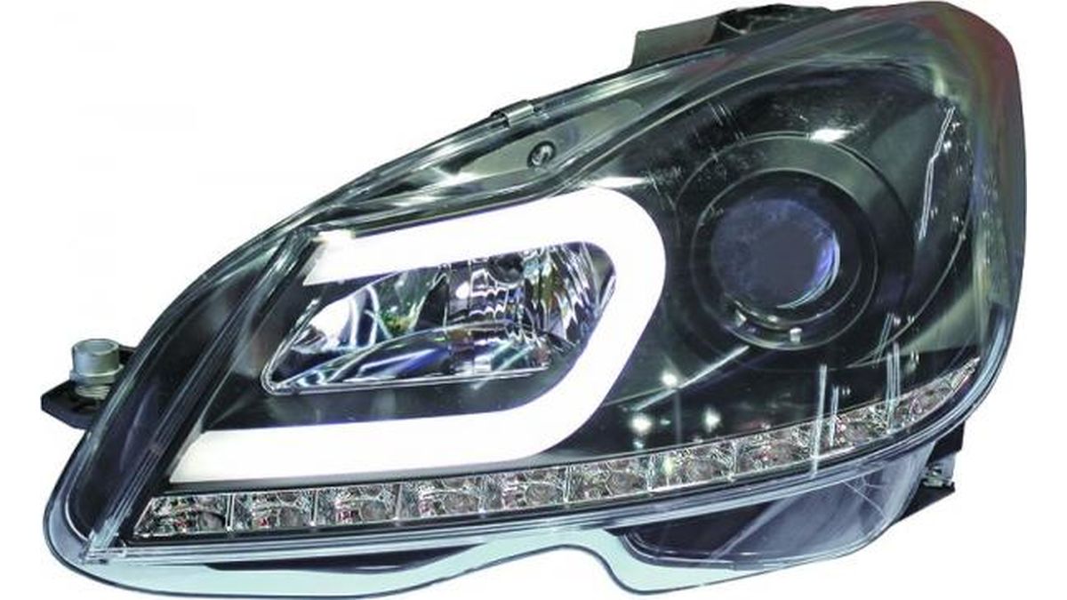 Jeu d'optiques AV DEVIL EYES Black pour Mercedes Classe C W204 berline ...