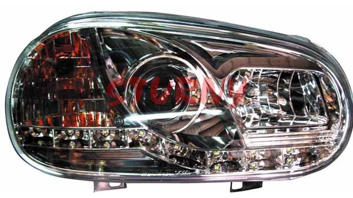 Jeu d'optiques AV DEVIL EYES Chrome pour VW Golf 4 (2213486)