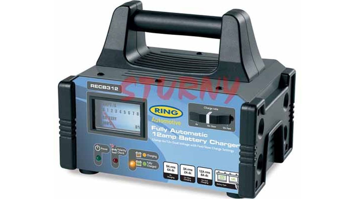 RING Chargeur de batterie 6/12V - 12 Amp - 180 Ah - 100% Automatique ...