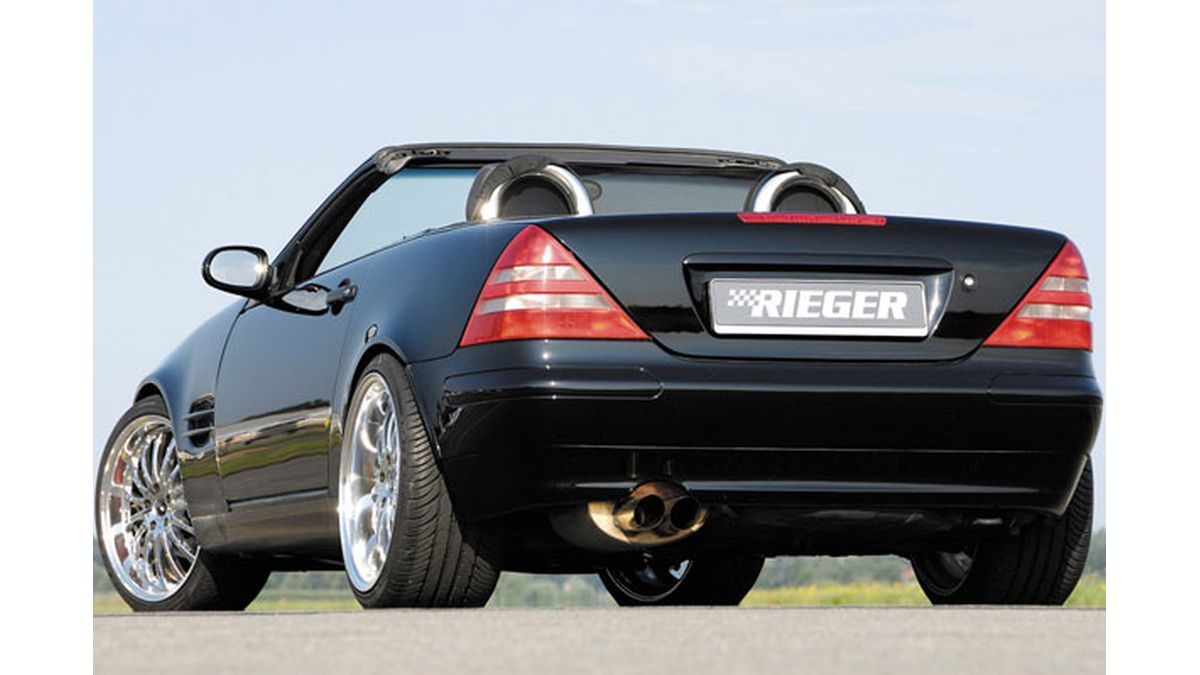 RIEGER Kit avant look SL pour Mercedes SLK R170 (pièces au détails)