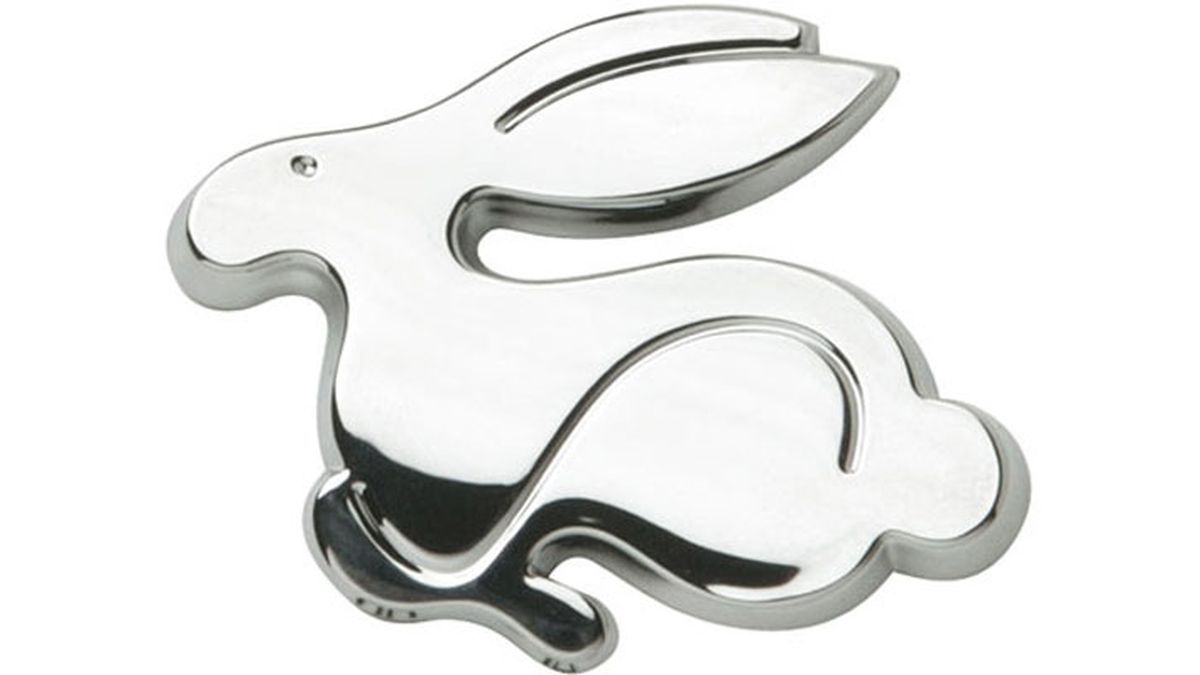 Emblème chrome RABBIT