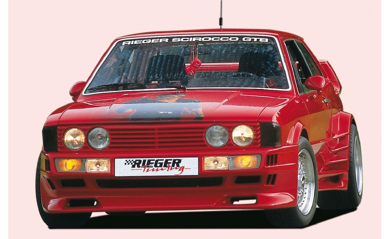 RIEGER TUNING Kit complet large GTB EVOLUTION en GFK pour VW Golf 2 ...