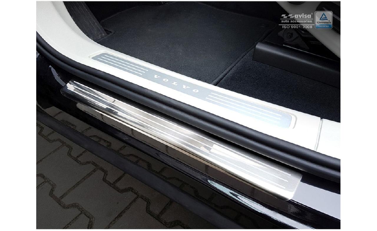 Seuils de portes inoxydable sur mesure pour Volvo XC60 II 2017-2021 ...